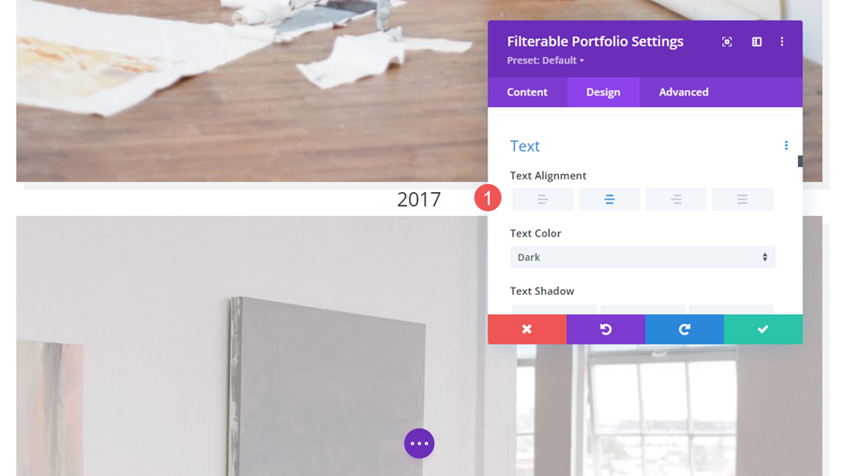 Using A Fullwidth Layout Vs Grid In Divis Filterable Portfolio Module