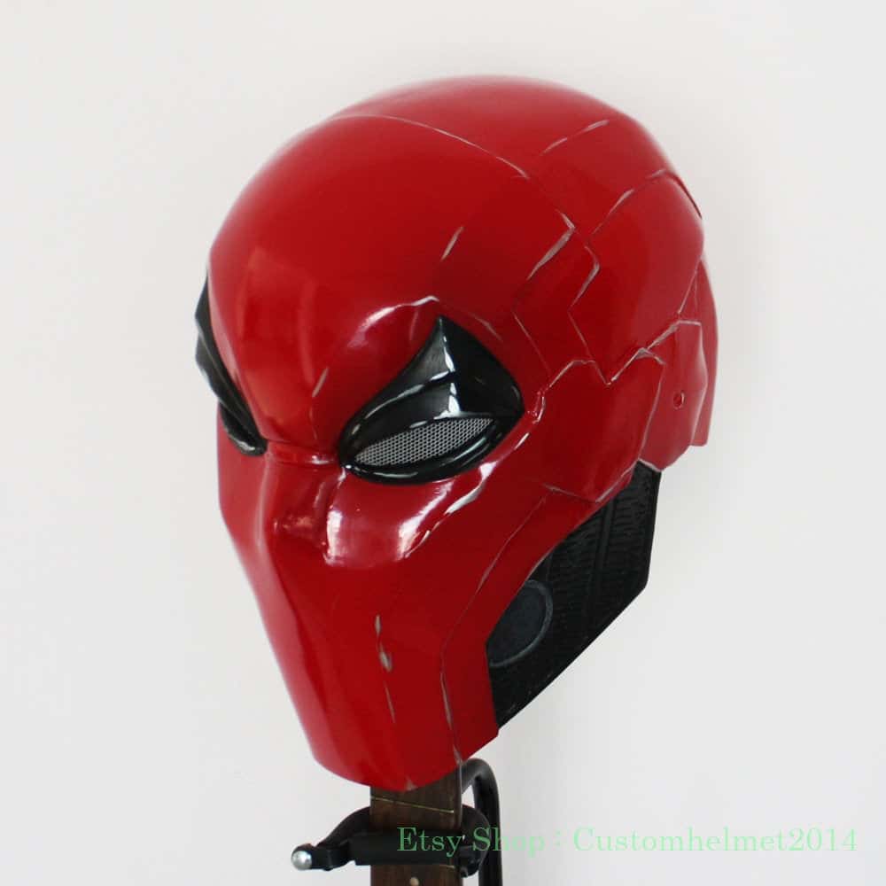 Red Hood Helmet Costume